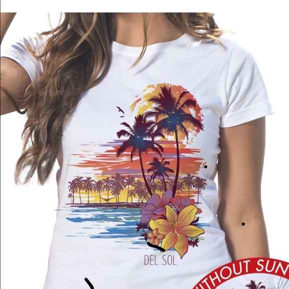 del sol | Tops | Del Sol Color Change Tee Shirt | Poshmark